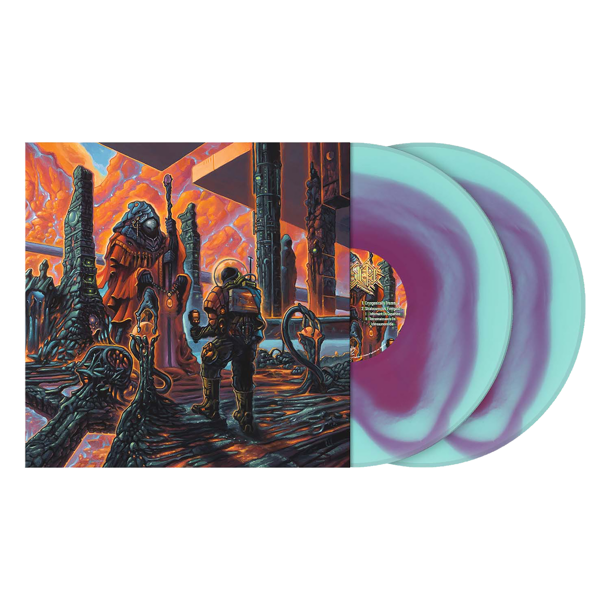 Cryptic Shift (Overspace & Supertime) 2xIce Cauldron Blue Vinyl – Kings ...